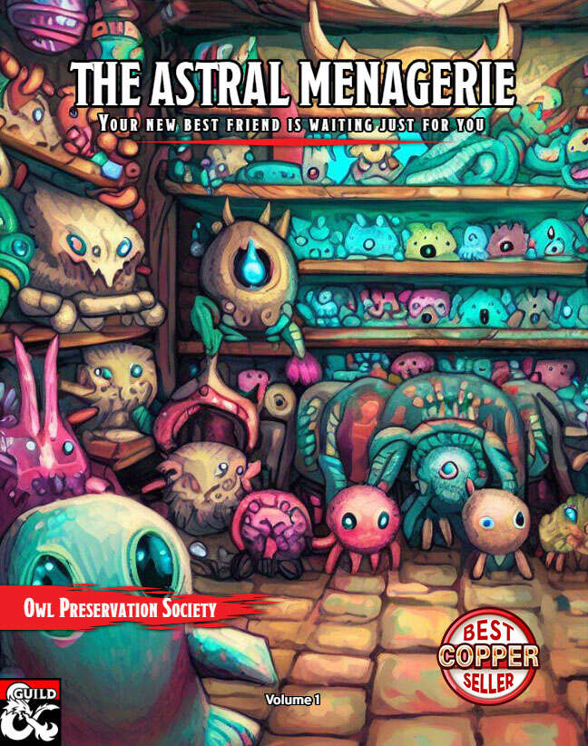 The Astral Menagerie - 10 Ship's Companions for Spelljammers - Dungeon ...