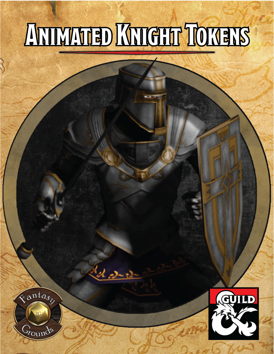 Animated Knight Tokens (includes Fantasy Grounds mod & WebM VP8 tokens ...