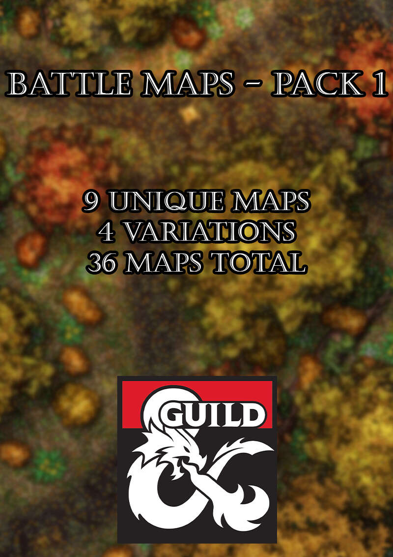 Battlemaps Pack 1 - Dungeon Masters Guild | DriveThruRPG