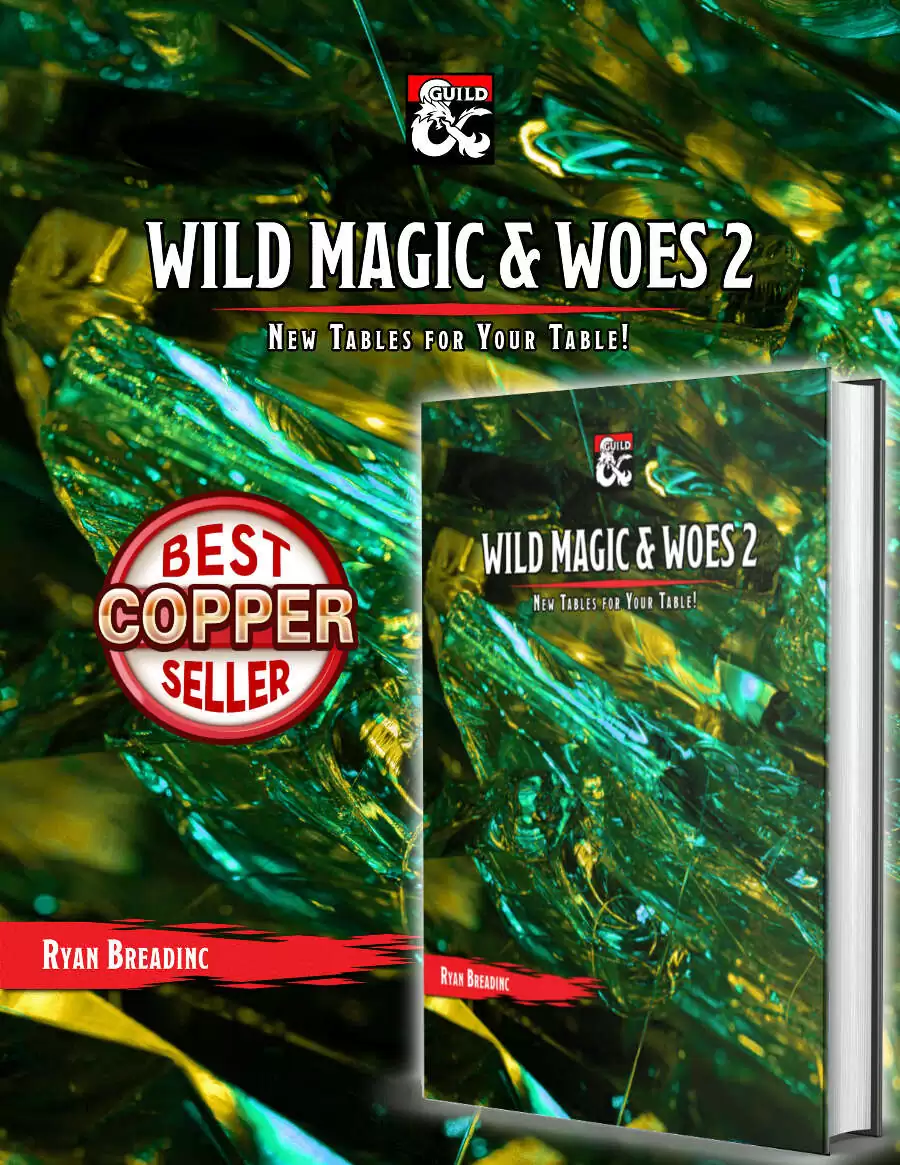 Wild Magic & Woes 2: More Tables for Your Table - Dungeon Masters Guild ...