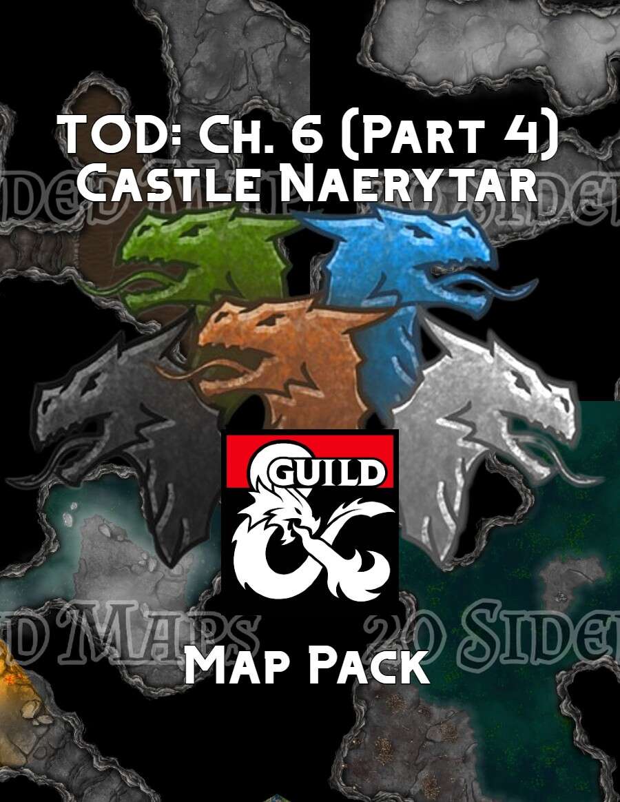 Tyranny of Dragons: Ch.6 (Part 4) Castle Naerytar Map Pack - Dungeon Masters Guild | DriveThruRPG