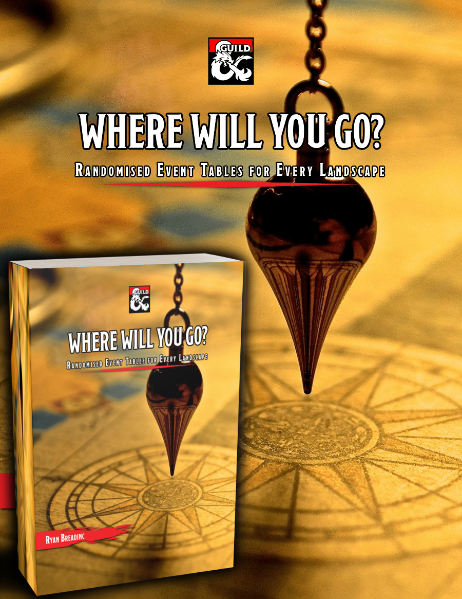 Where Will You Go? Travel Event Tables - Dungeon Masters Guild ...