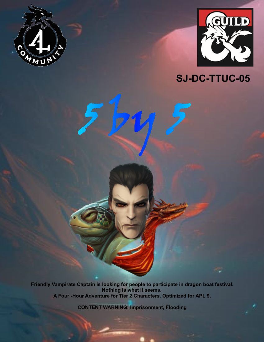 SJ-DC-TTUC-05 5 by 5 - Dungeon Masters Guild | DriveThruRPG