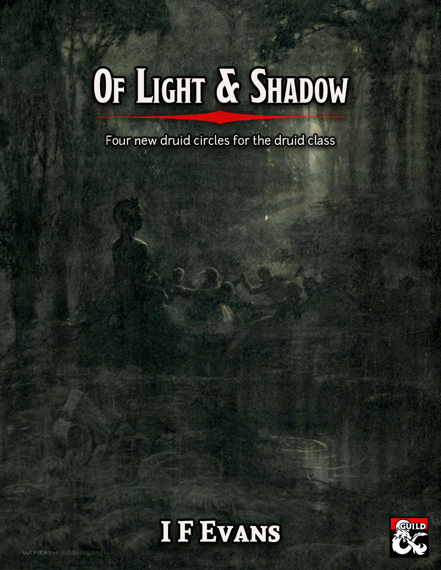 Druid Circles: Of Light & Shadow - Dungeon Masters Guild | DriveThruRPG