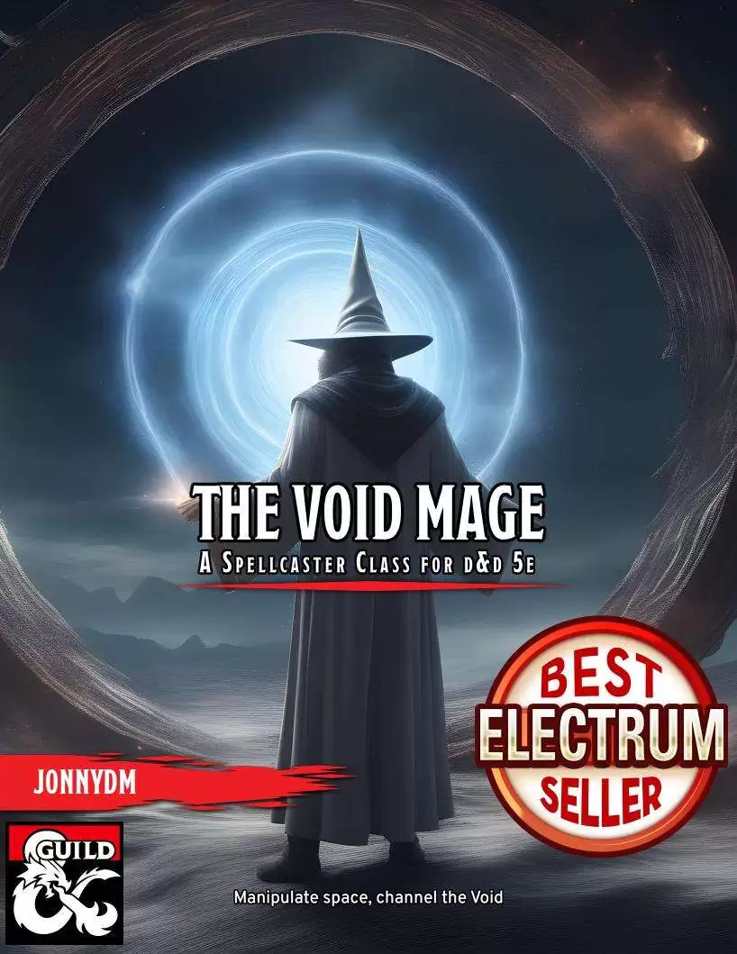 Void Mage class, 3 subclasses. 20 custom spells for 5e - Dungeon ...