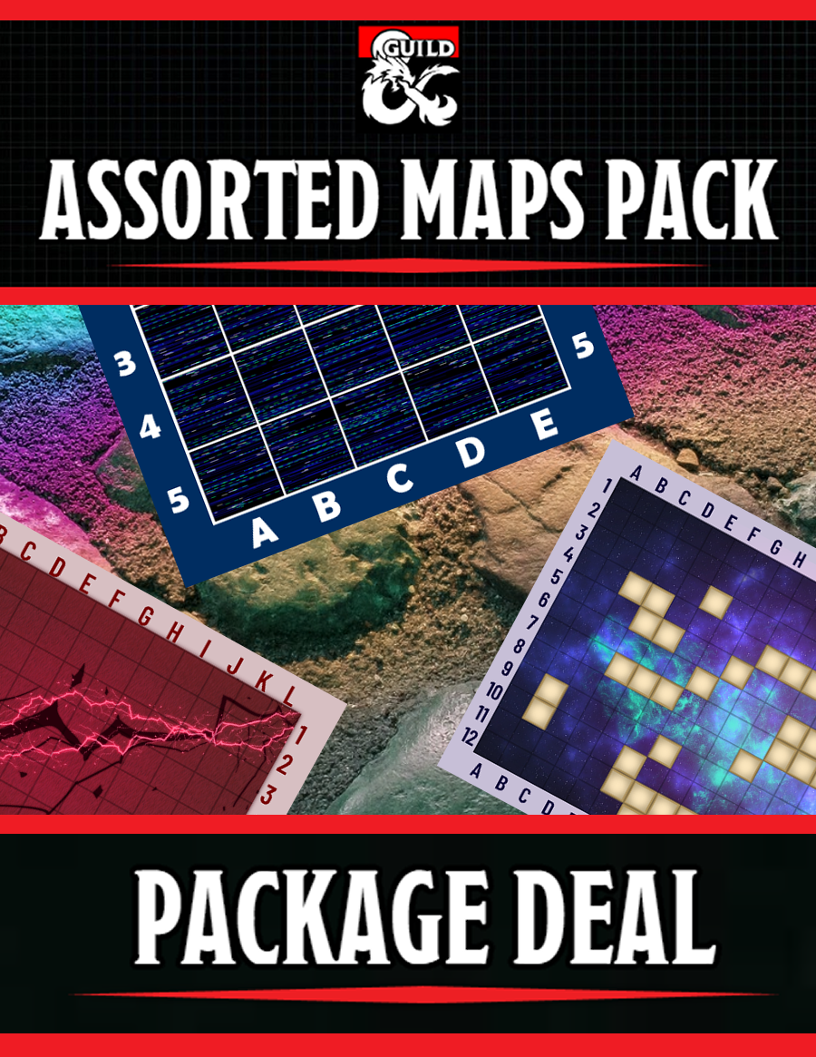 Assorted Map Pack - High Quality PNG for DMs [BUNDLE] - Dungeon Masters ...