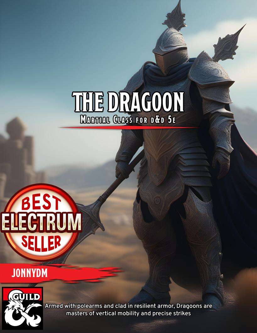 The Dragoon class for 5e and 11 exclusive magic items - Dungeon Masters ...
