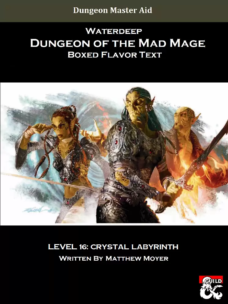 DotMM: Boxed Flavor Text and Combat Tracker - Level 16: Crystal ...