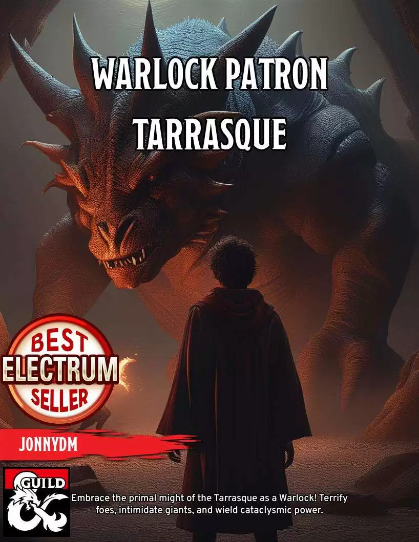 Warlock Patron: Tarrasque - Dungeon Masters Guild | DriveThruRPG