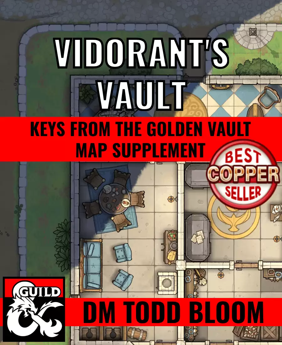 Keys from the Golden Vault: Vidorant's Vault Map Supplement - Dungeon ...