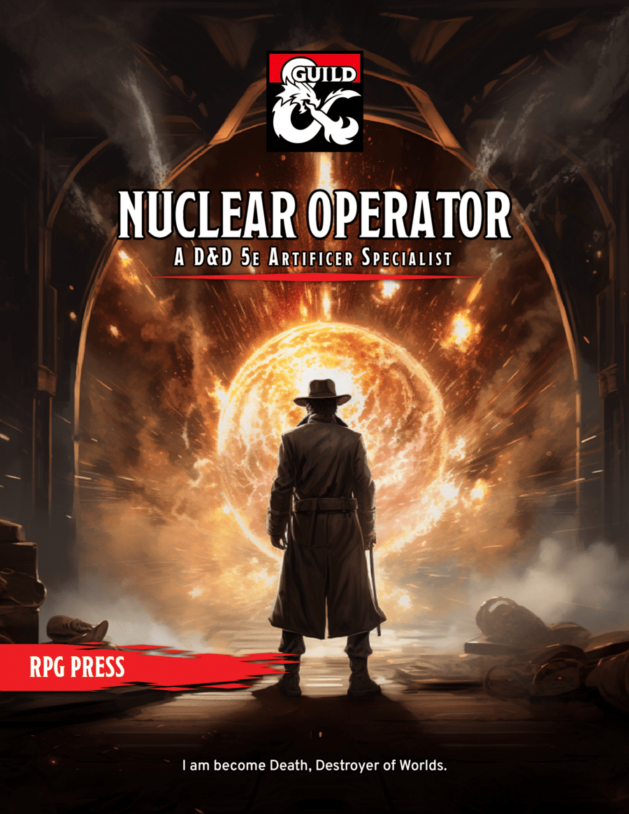 Reactor Operator Artificer Specialist - Dungeon Masters Guild ...