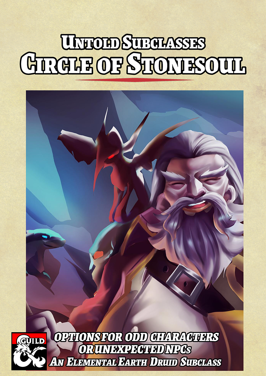 Untold Subclasses - Circle of Stonesoul - Dungeon Masters Guild ...