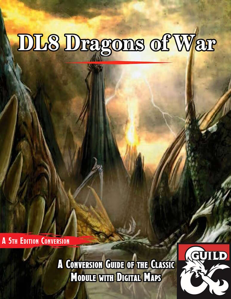 DL8 Dragons of War- 5e Conversion Guide with Maps - Dungeon Masters Guild | DriveThruRPG