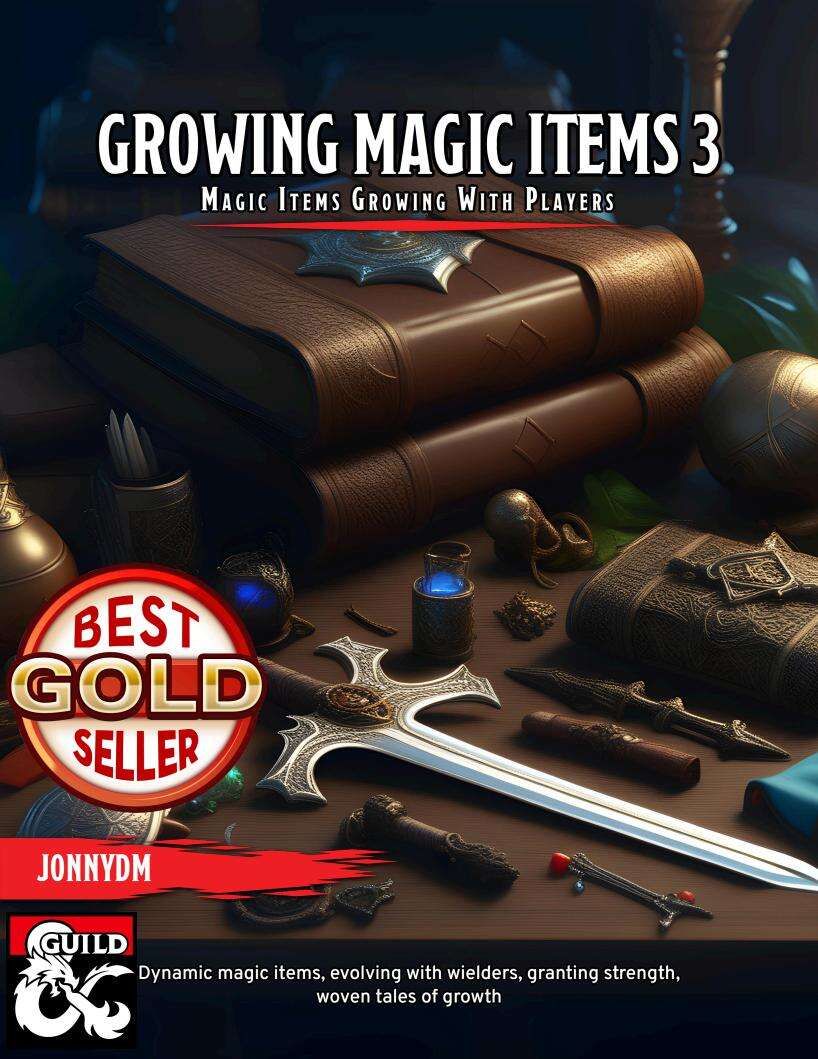 Growing Magic Items 3 - Dungeon Masters Guild | DriveThruRPG