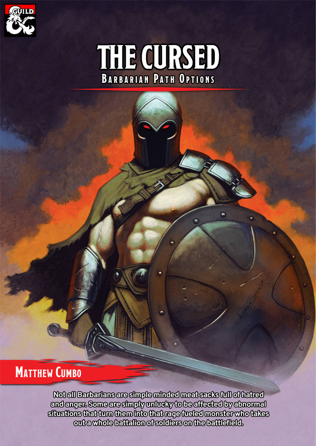 The Cursed - Barbarian Path Options - Dungeon Masters Guild | DriveThruRPG