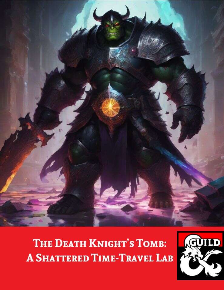 The Death Knight's Tomb: A Shattered Time-Travel Lab - Dungeon Masters Guild | DriveThruRPG
