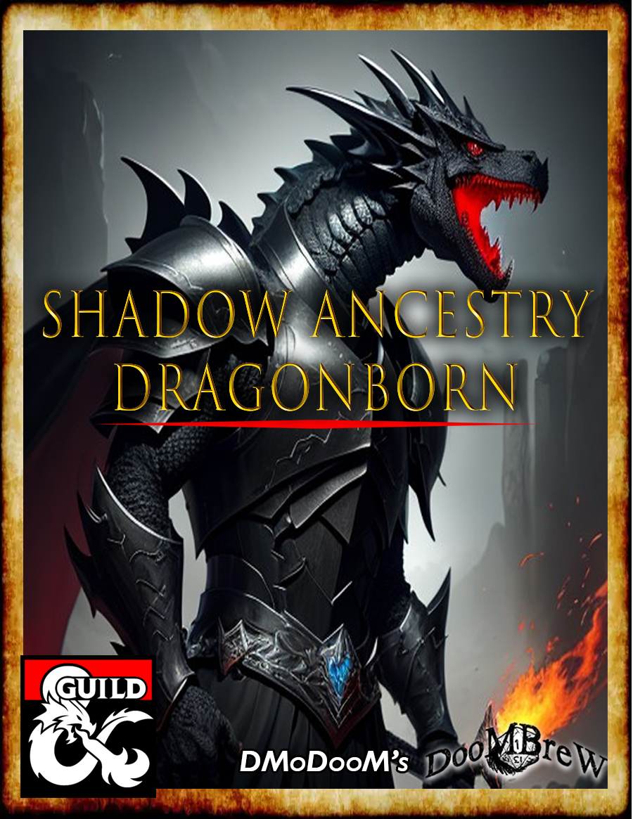 Shadow Dragon Ancestry V2 - Dungeon Masters Guild | DriveThruRPG