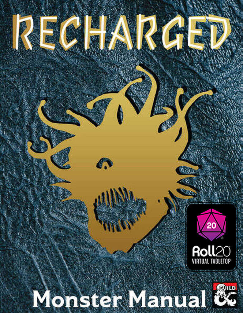 Recharged: Monster Manual (Roll20) - Dungeon Masters Guild | DriveThruRPG