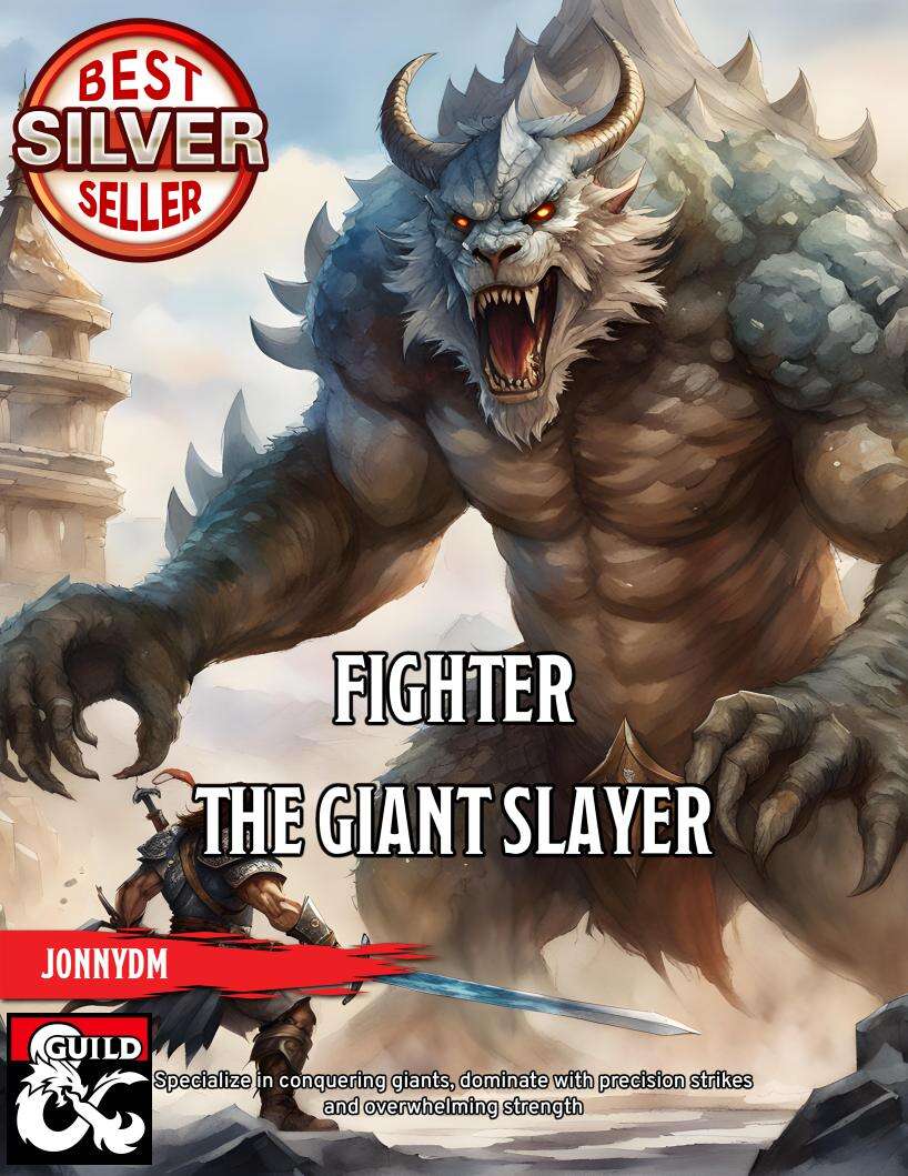 Fighter: Giant Slayer - Dungeon Masters Guild | DriveThruRPG