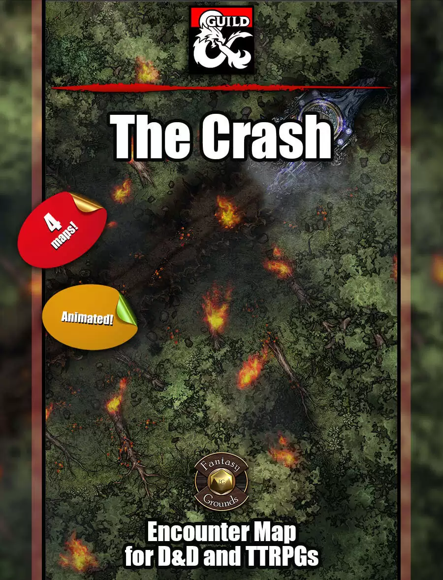 The Crash battlemap w/Fantasy Grounds support - WEBM Animation - TTRPG ...