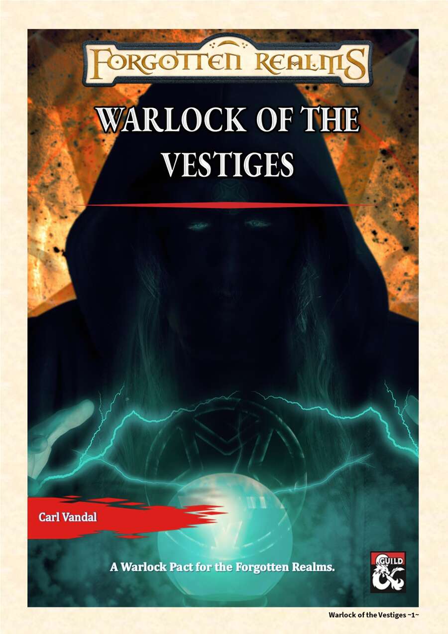 Warlock of the Vestiges - Dungeon Masters Guild | DriveThruRPG