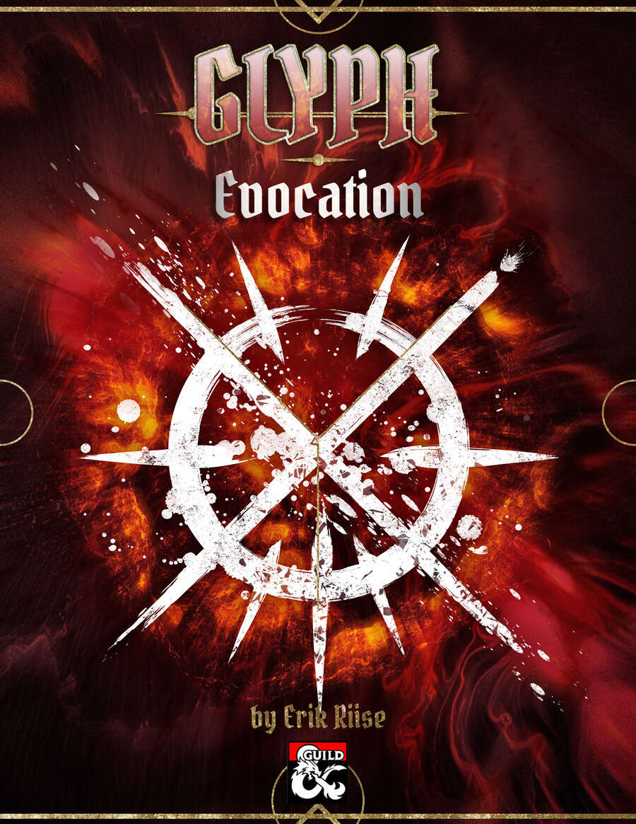 GLYPH - Evocation - Dungeon Masters Guild | DriveThruRPG