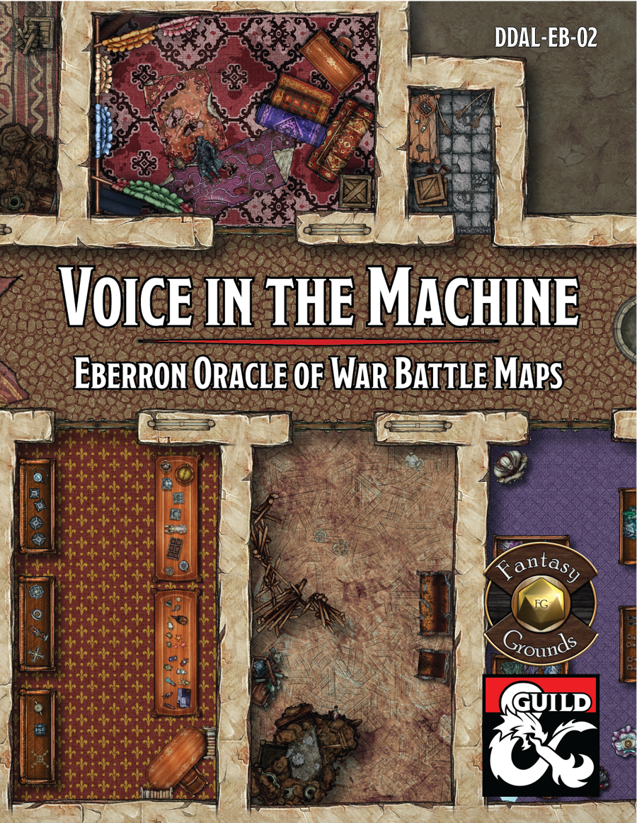 Eberron Oracle of War EB-02 Voice in the Machine Battle Maps DM ...
