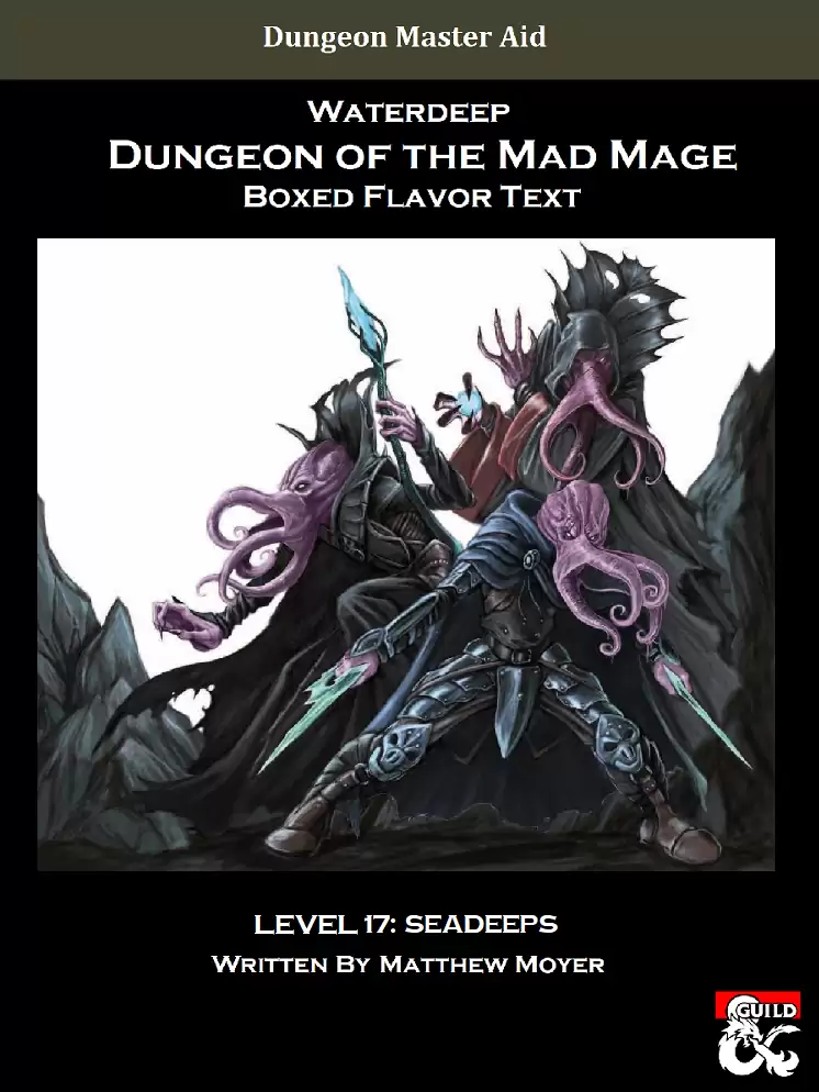 DotMM: Boxed Flavor Text and Combat Tracker - Level 17: Seadeeps ...