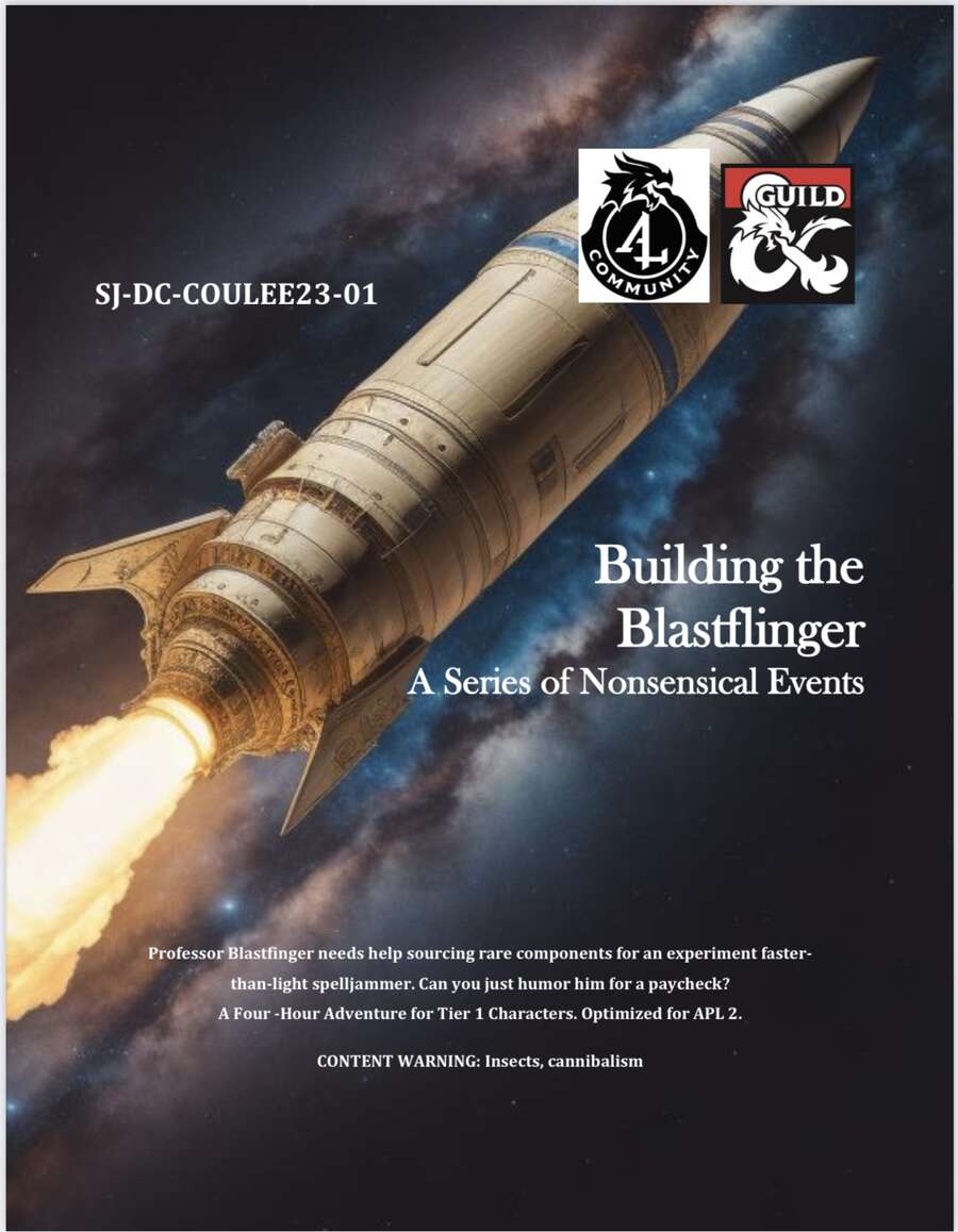 SJ-DC-COULEE23-01 Building the Blastflinger - Dungeon Masters Guild | DriveThruRPG