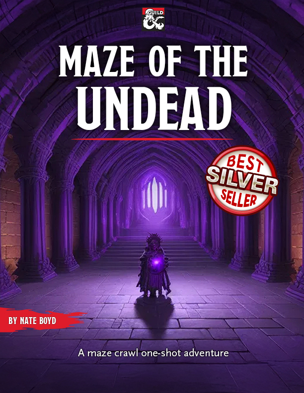 Maze Of The Undead: A Maze-Escape One-Shot - Dungeon Masters Guild ...