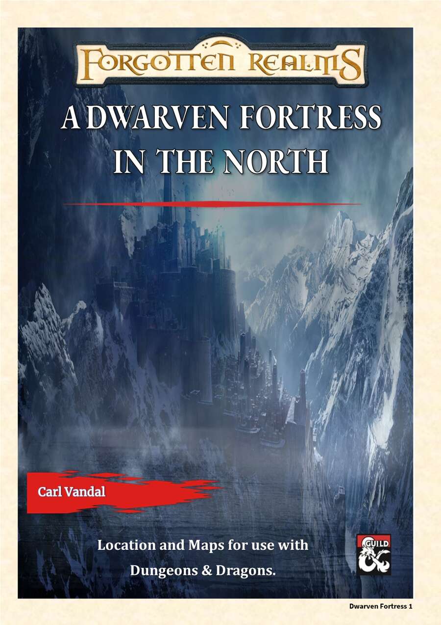 A Dwarven Fortress In The North - Dungeon Masters Guild | DriveThruRPG