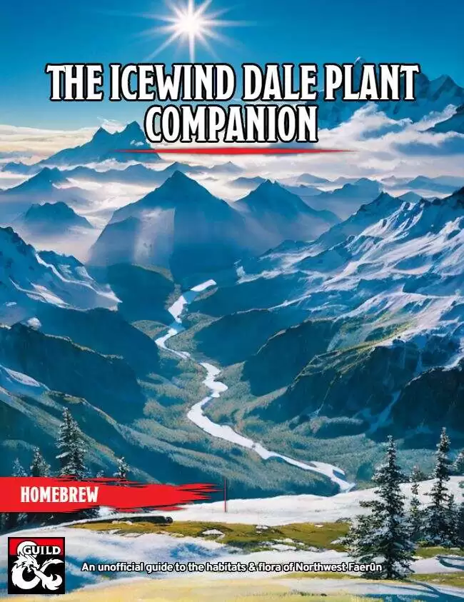 The Icewind Dale Plant Companion - Dungeon Masters Guild | DriveThruRPG