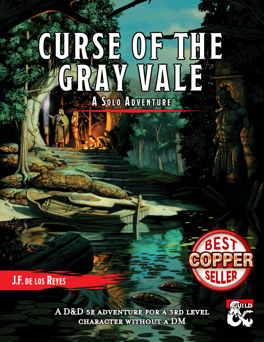 Solo Adventure: Curse of the Gray Vale - Dungeon Masters Guild ...