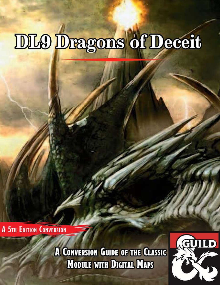 DL9 Dragons of Deceit - 5e Conversion Guide with Maps - Dungeon Masters ...