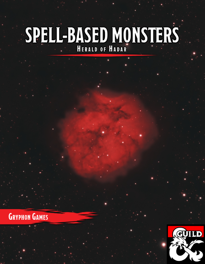 Spell-Based Monster - Herald of Hadar - Dungeon Masters Guild ...