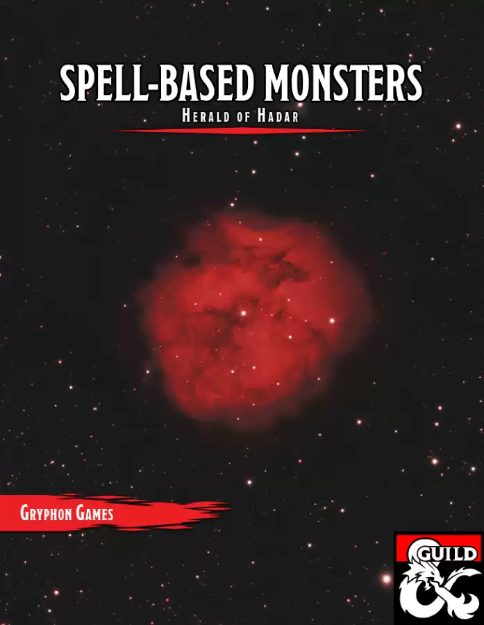 Spell-Based Monster - Herald of Hadar - Dungeon Masters Guild ...