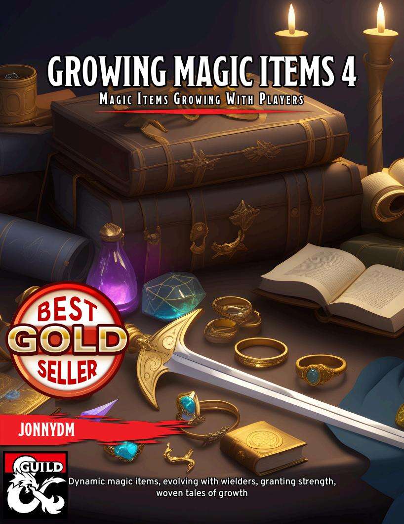 Growing Magic Items 4 - Dungeon Masters Guild | DriveThruRPG