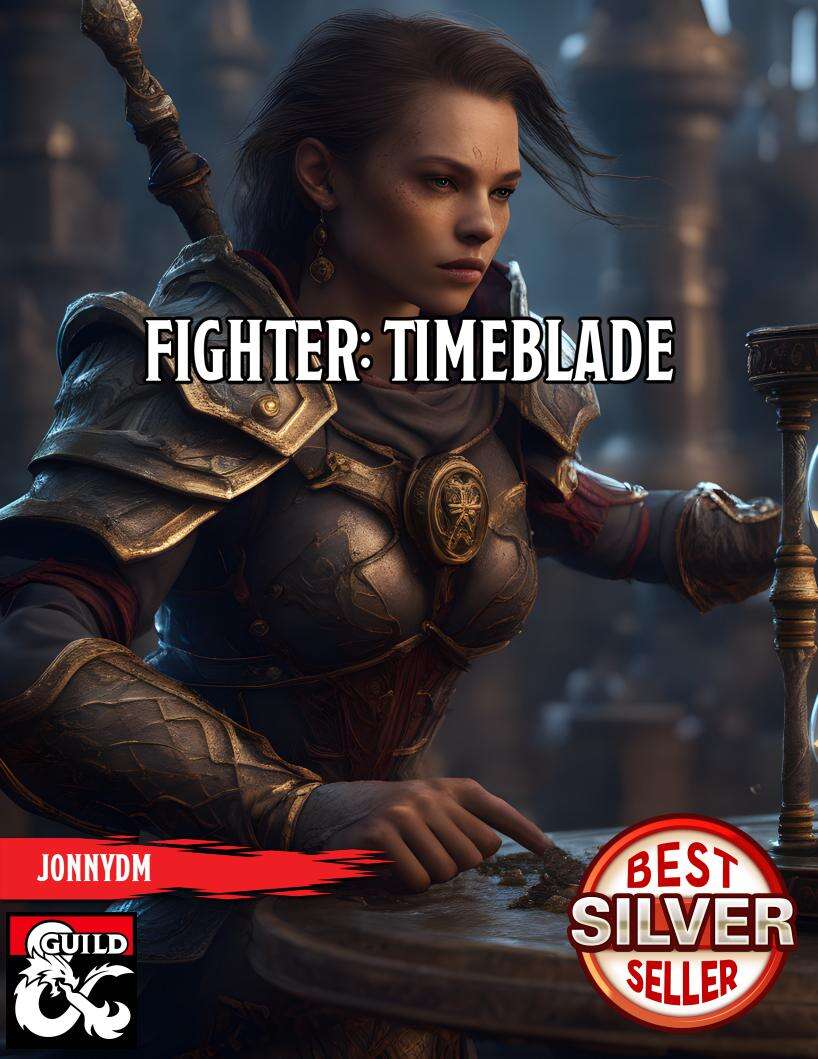 Fighter: Timeblade - Dungeon Masters Guild | DriveThruRPG