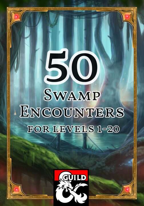 50 Swamp Encounters - Dungeon Masters Guild | DriveThruRPG