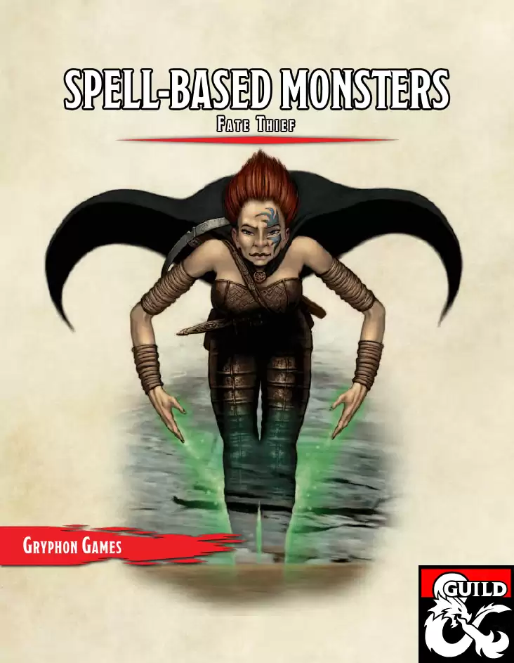 Spell-Based Monster - Fate Thief - Dungeon Masters Guild | DriveThruRPG