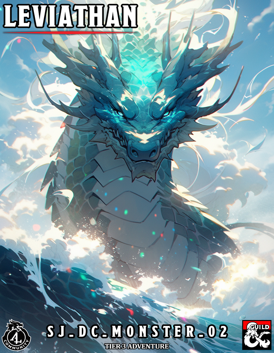 SJ-DC-MONSTER-02 Leviathan - Dungeon Masters Guild | DriveThruRPG