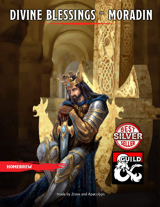 Divine Blessings - Moradin - Dungeon Masters Guild | DriveThruRPG
