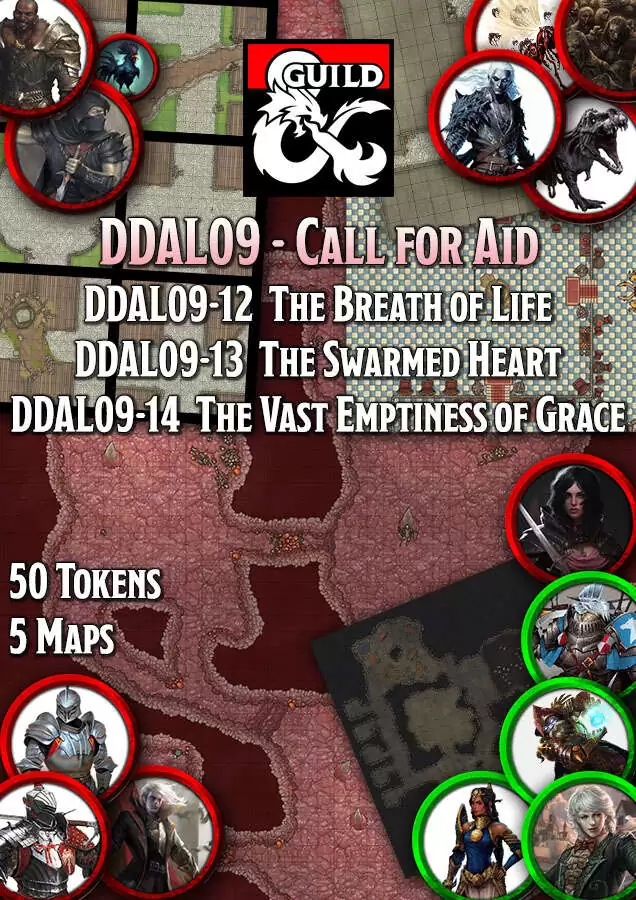 DDAL09 Call for Aid - Digital Map Pack - Dungeon Masters Guild ...