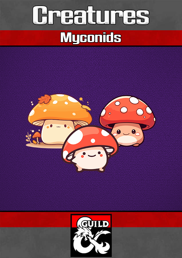 Creatures: Myconids - Dungeon Masters Guild | DriveThruRPG