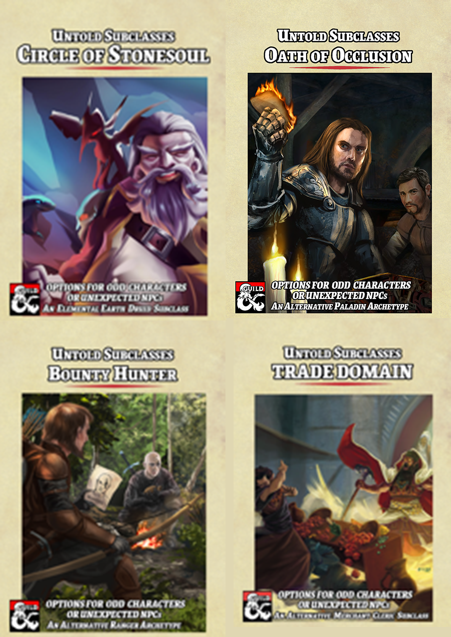 Untold Subclasses: Devout Archetypes Vol. 2 [BUNDLE] - Dungeon Masters ...