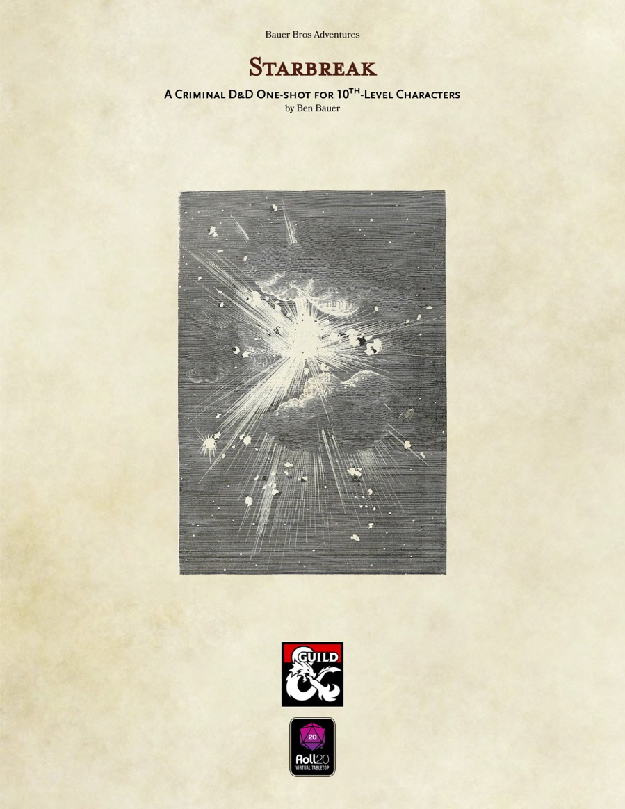 Starbreak - Dungeon Masters Guild | DriveThruRPG
