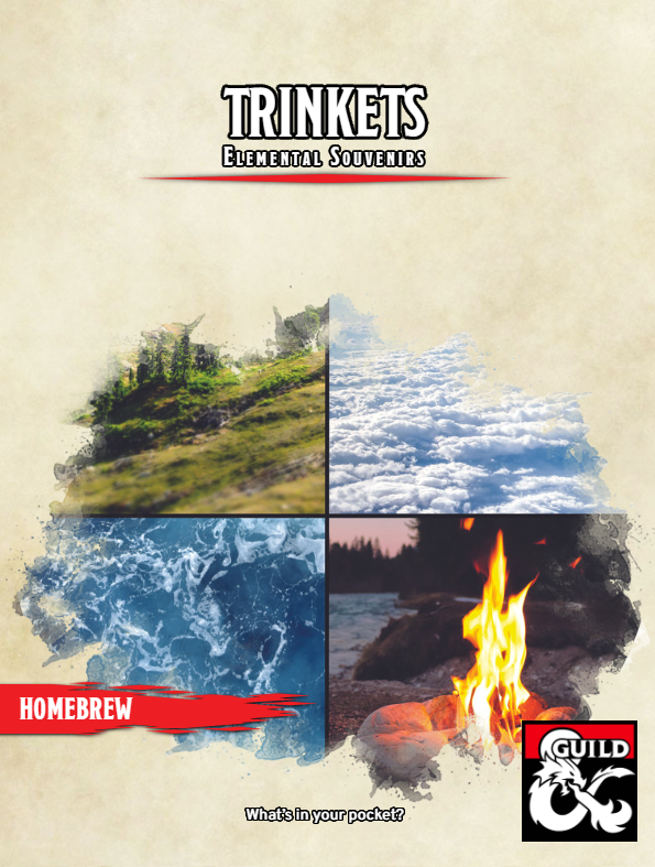 Trinkets: Elemental Souvenirs - Dungeon Masters Guild | DriveThruRPG