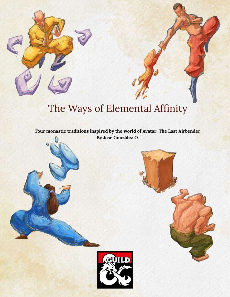 The Ways of Elemental Affinity - Dungeon Masters Guild | DriveThruRPG