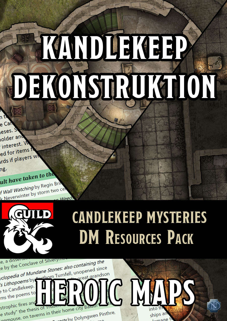 Candlekeep Mysteries: Kandlekeep Dekonstruktion DM Resources Pack ...