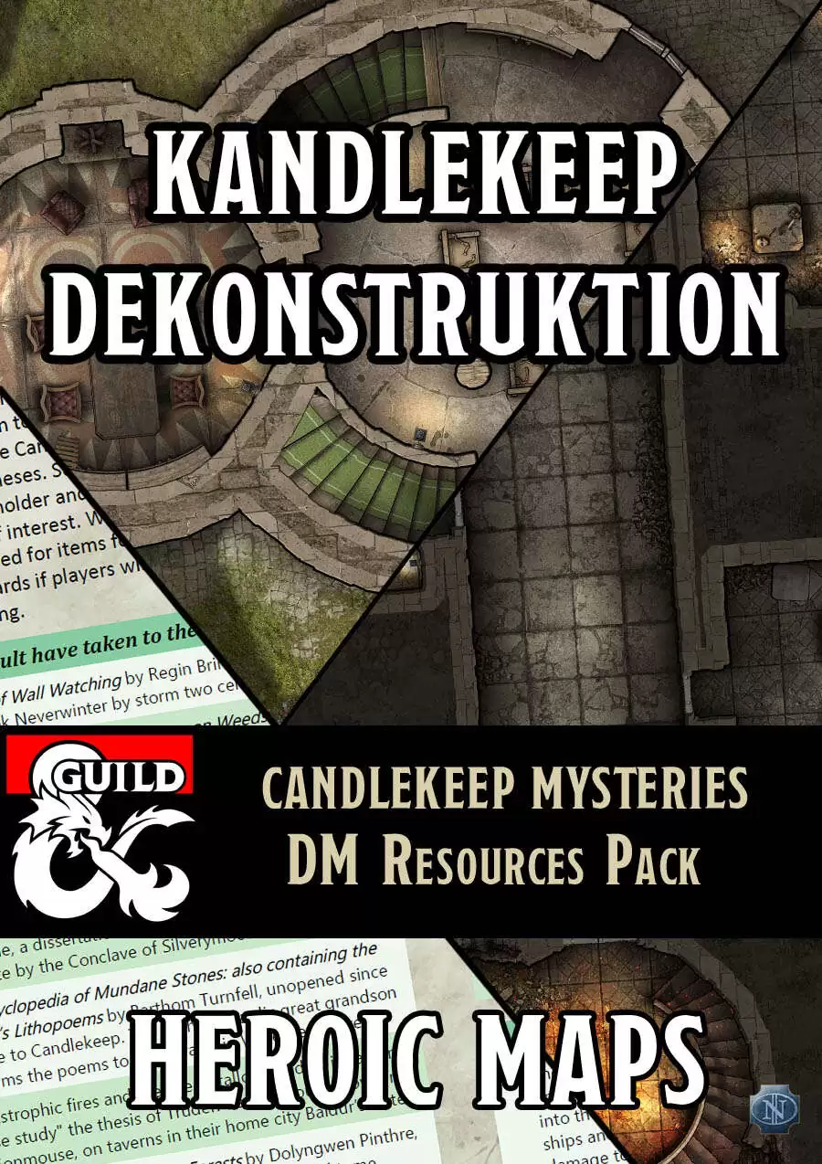 Candlekeep Mysteries: Kandlekeep Dekonstruktion DM Resources Pack ...